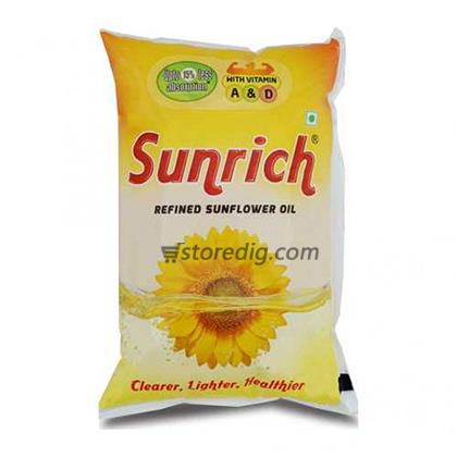 Refined Sunflower Oil-Sunrich- 500 ml at Rs.120.00 from Pothys Ayurveda ...