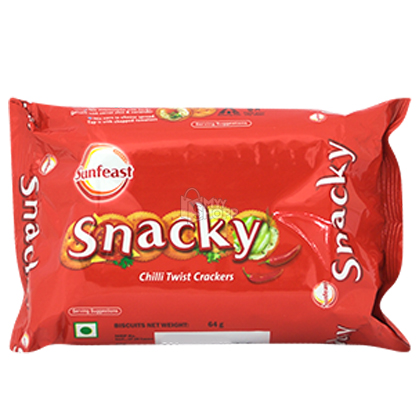 Biscuit Snacky Chilli-Sunfeast-110 gm at Rs.9.50 from Ramkrishna Bazar ...