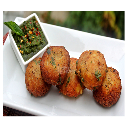 Aloo Tikiya--1 no. at Rs.40.00 from Chhappan Bhog Jawahar Chowk Bhopal ...