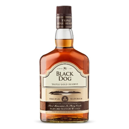Gold Reserve Scotch-Black Dog-60 ml Bottle at Rs.245.00 from Wine ...